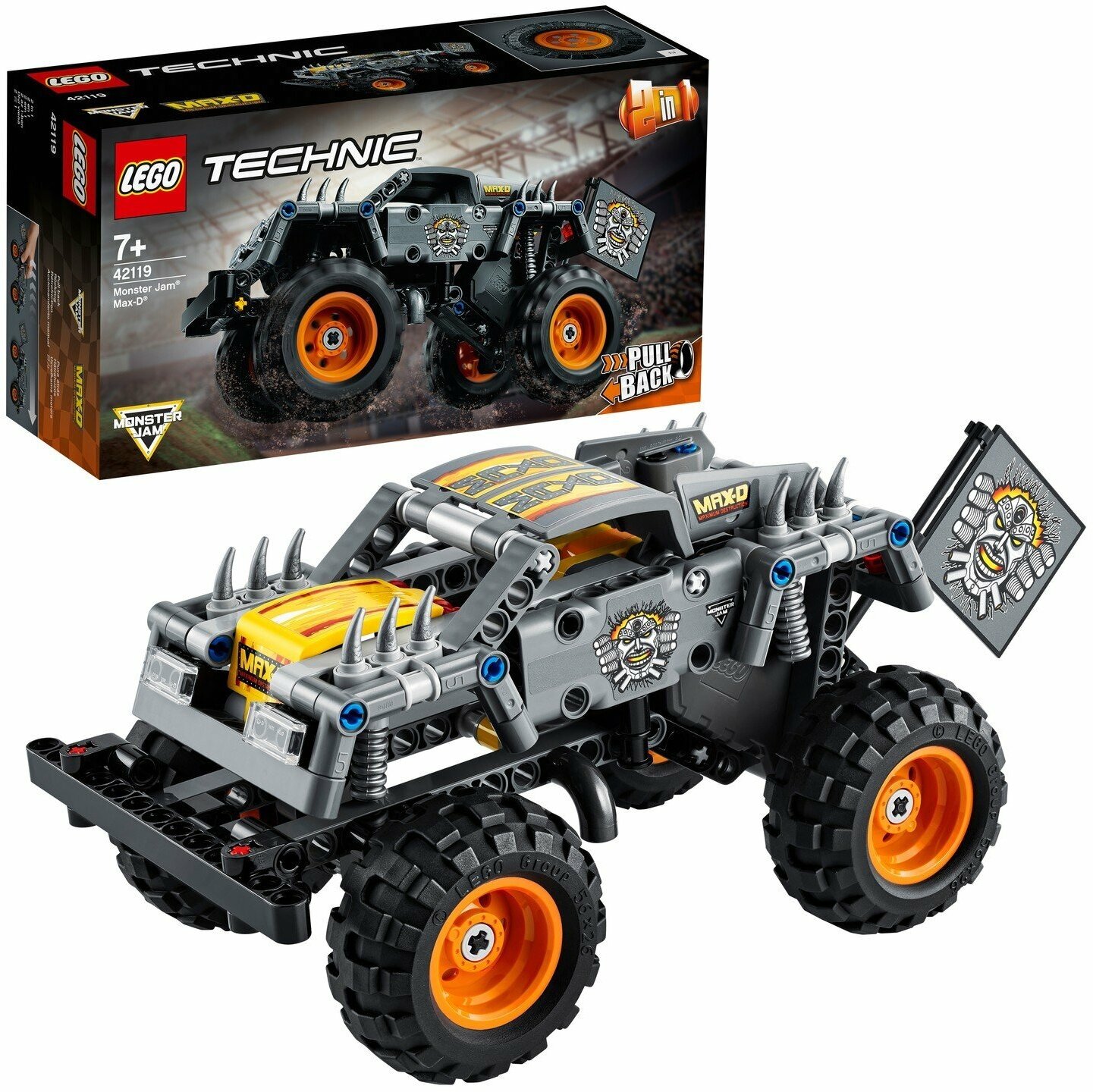 Конструктор LEGO 42119 Monster Jam Max-D