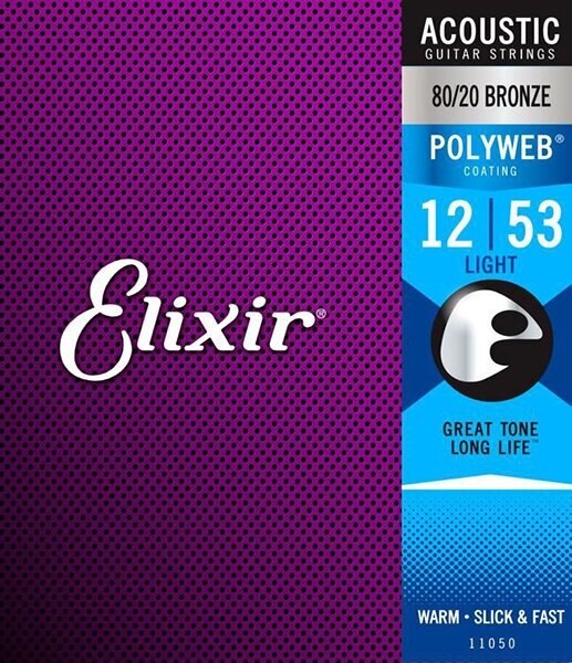 Elixir 11050 (12-53) - Cтруны для акустической гитары