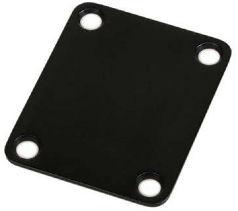 HN001-BK Накладка крепления грифа, черная, Paxphil