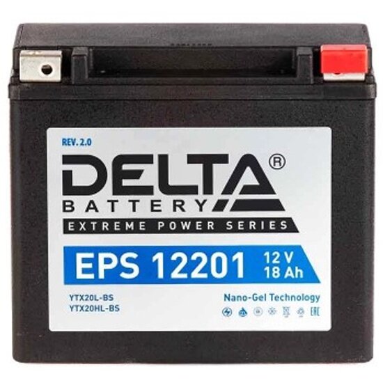 Аккумулятор Delta Battery DELTA EPS 12201 обратная полярность 18 Ач