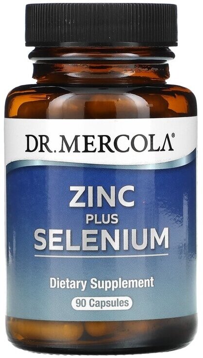 Капсулы Dr. Mercola Zinc Plus Selenium, 90 шт.