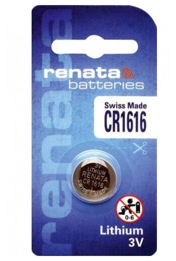 Элемент питания Renata CR1616 Lithium
