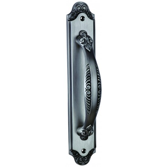 Комплект дверных ручек скоб Archie GENESIS ACANTO BL. SILVER (PL), 2шт