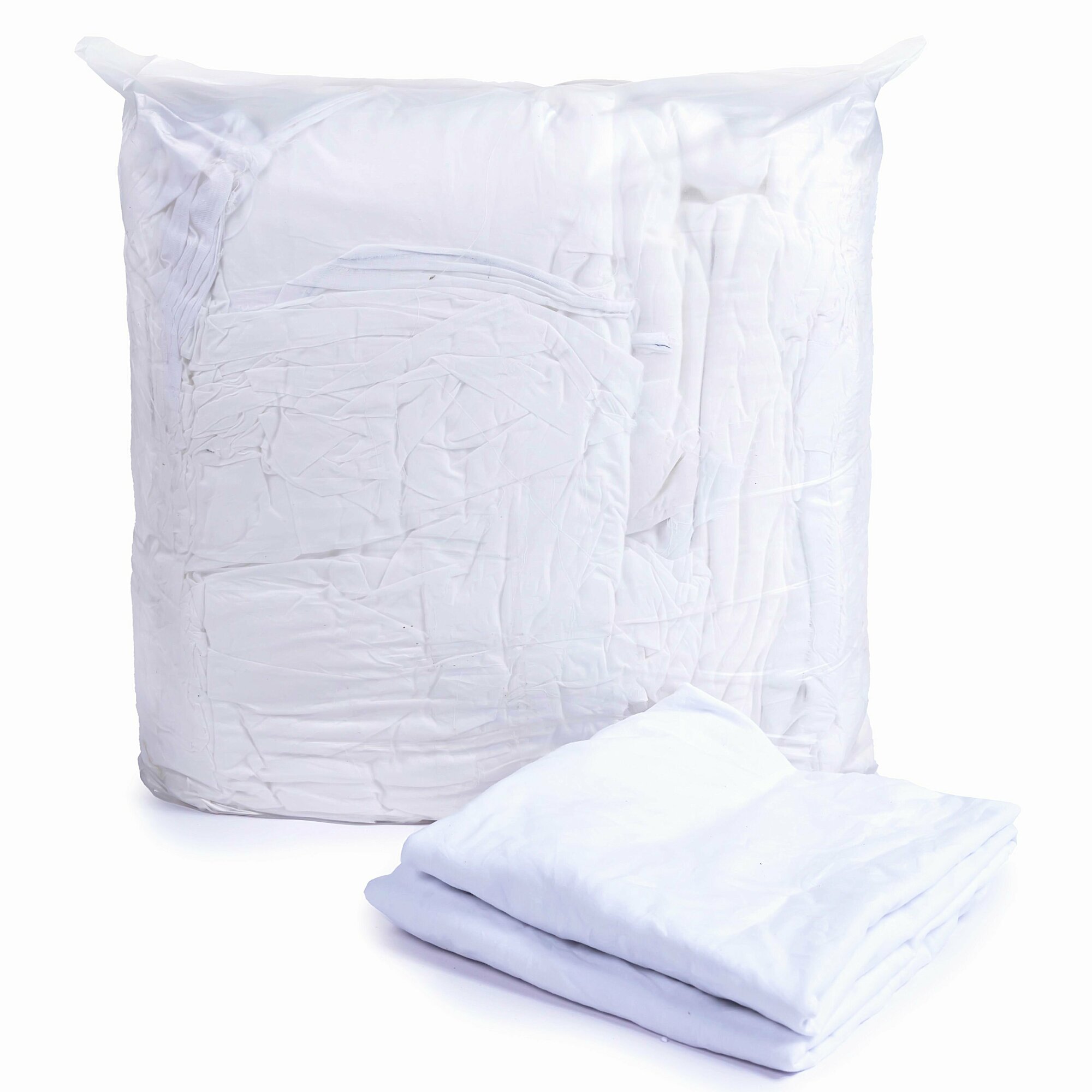 Лоскут бязи и ситца отбеленные из новых тканей