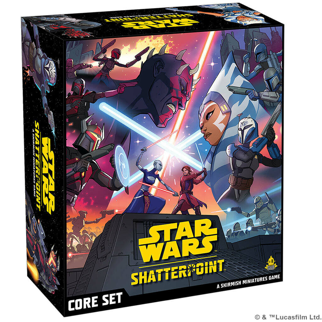 Настольная игра Star Wars. Shatterpoint. Core Set / Звёздные Войны. Точка Разрушения. Базовый набор на английском языке