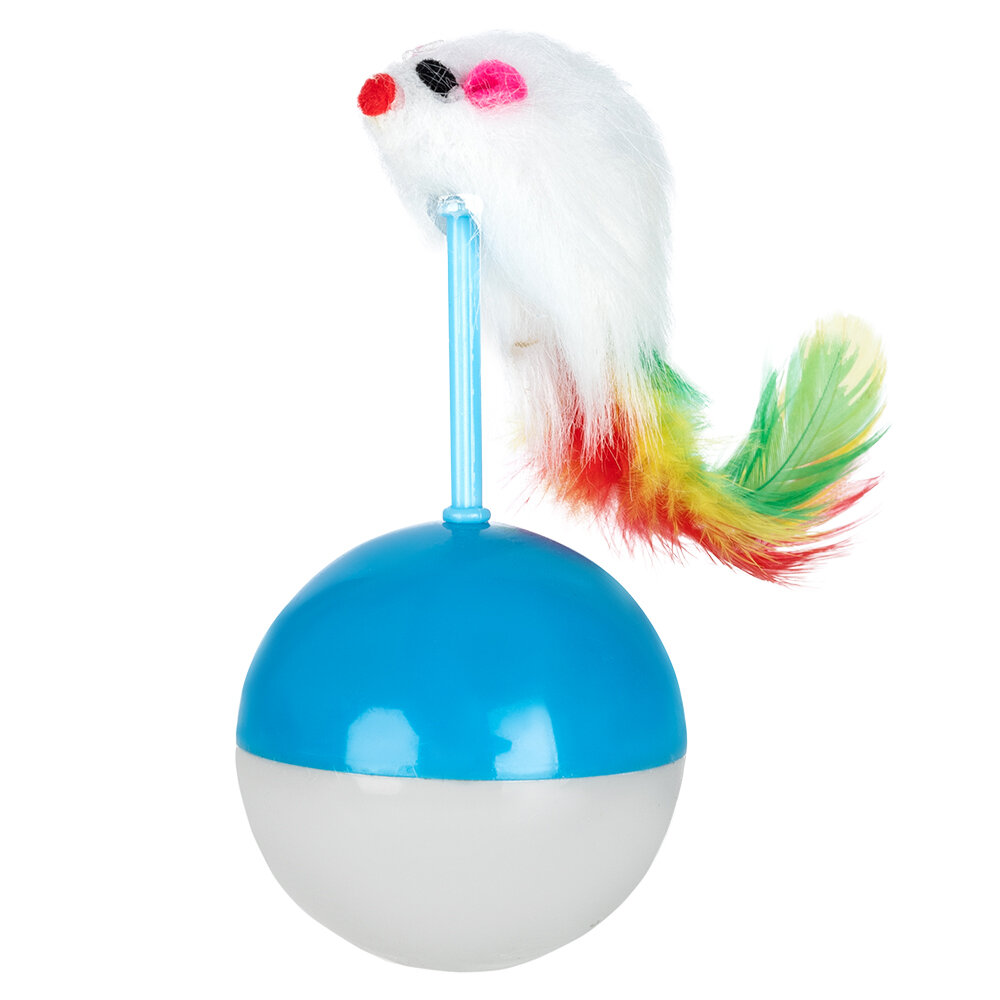 Игрушка Fancy Pets «Мышка-неваляшка» 6х16х10см