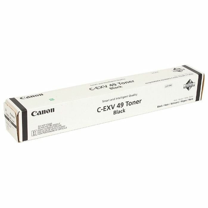C-EXV49 BK Тонер C-EXV 49 черный 8524B002 для Canon iR ADV C3320/C3320i/C3325i/C3330i (36000 стр.)