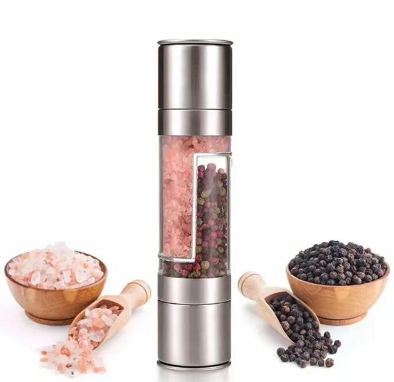 Мельница для специй 2в1механическая Pepper Grind ZX- S22