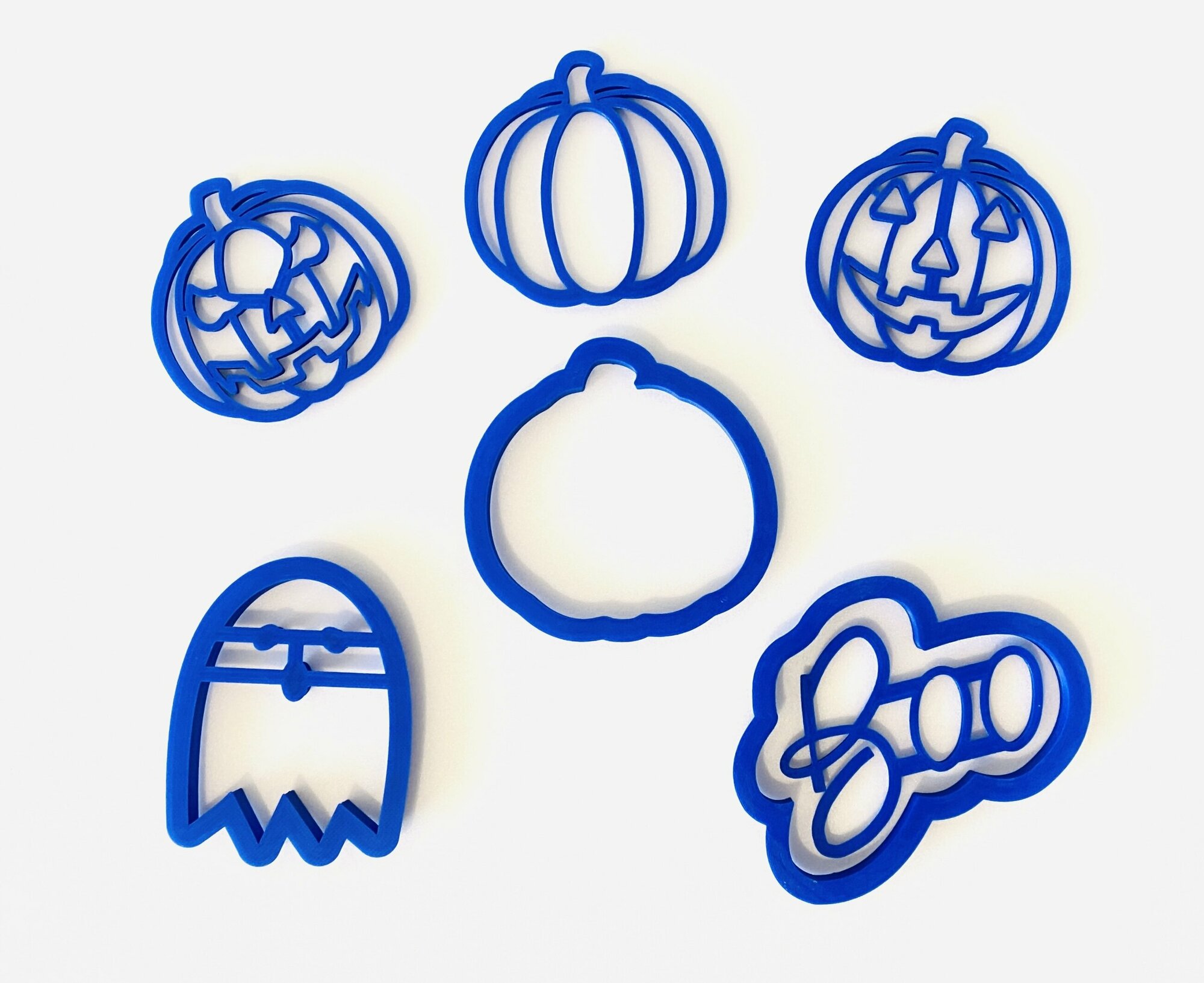 Формочки для печенья, вырубки для пряников "Хэллоуин, тыква, привидение"