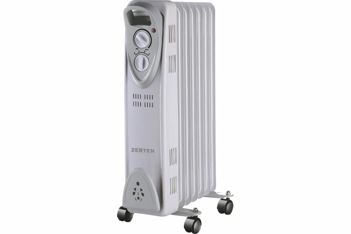 Радиатор масляный Zerten MRS-15 7 секций 1500Вт
