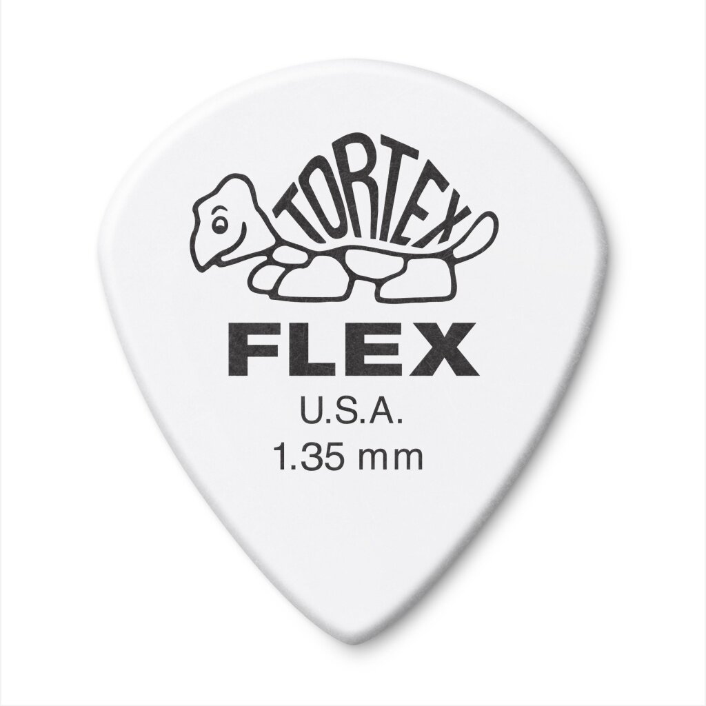 Набор медиаторов Dunlop 468P1.35 Tortex Flex Jazz III, 1.35 мм, 12 шт.