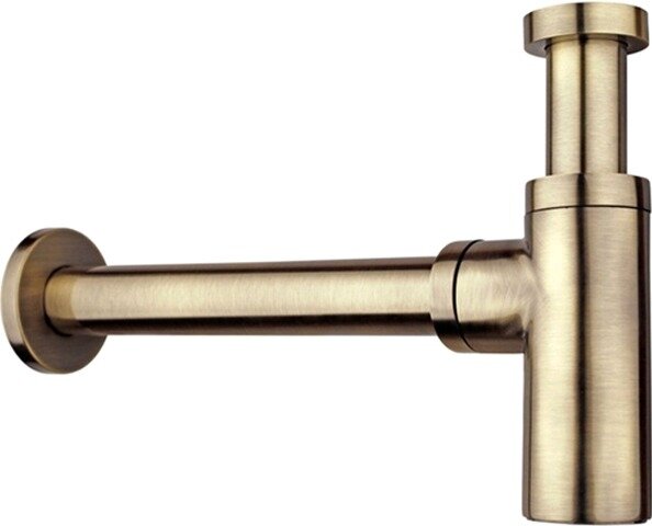 Сифон для раковины SantiLine SL-117 бронза