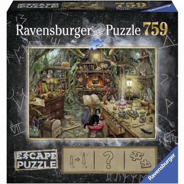 Пазл-квест Ravensburger 759 Кухня ведьм, арт.19958