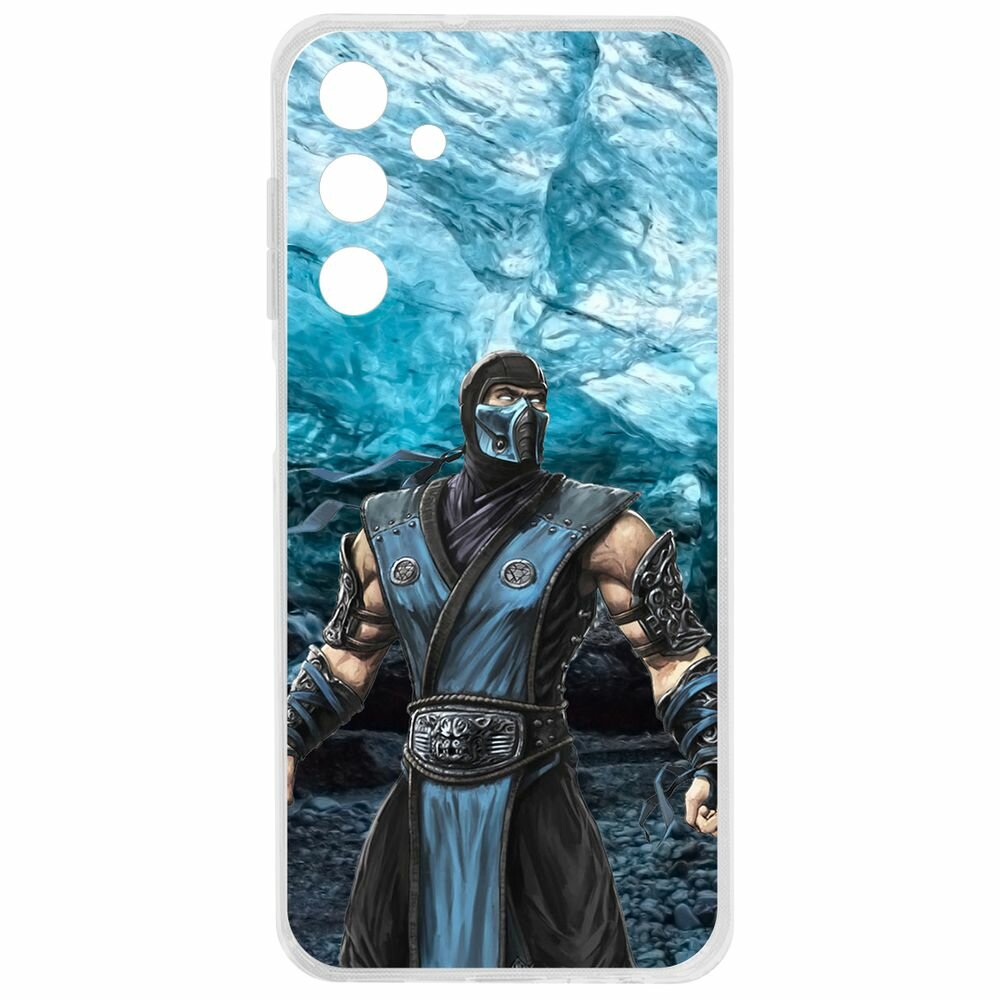 Чехол-накладка Krutoff Clear Case Мортал Комбат. Саб Зиро для Samsung Galaxy A25 5G (A256)