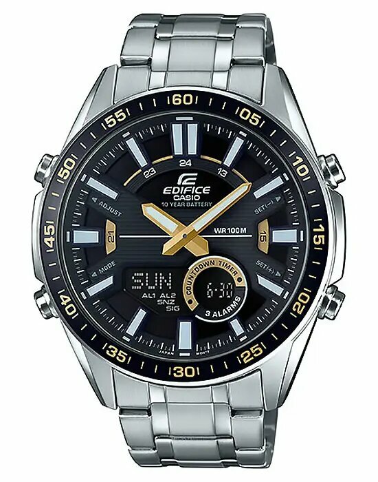 Наручные часы CASIO, серебристый/черный