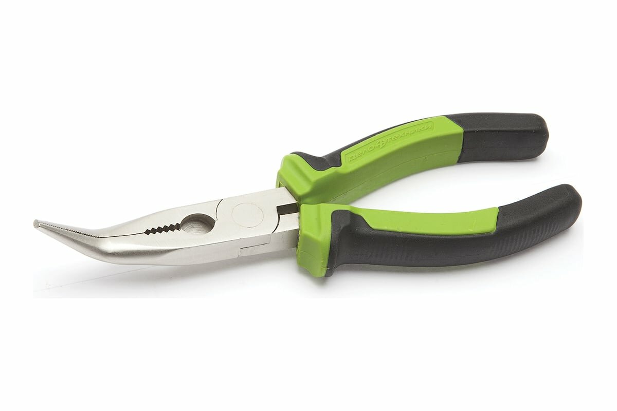 Дело Техники удлиненные загнутые плоскогубцы 160 мм ДТ/48/6 413160 для сборки и ремонта