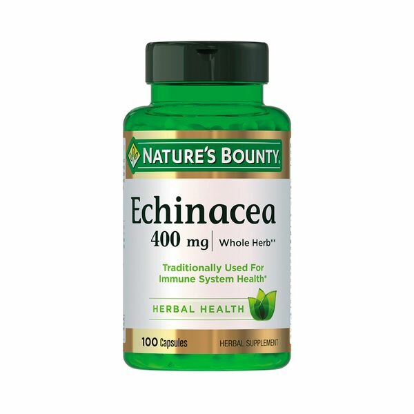Эхинацея натуральная Nature's Bounty/Нэйчес баунти капсулы 400мг 100шт