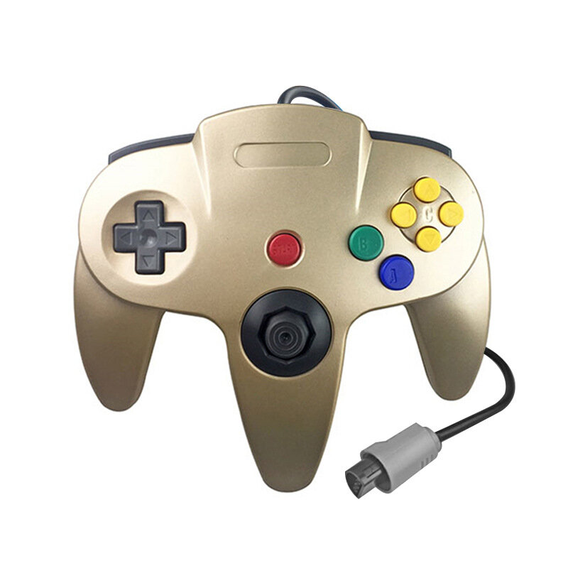 Игровой контроллер N64, проводной контроллер Nintendo N64, в наличии, доступны различные цвета