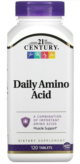 21st Century Daily Amino Acid 120 tablets (аминокислотный комплекс)