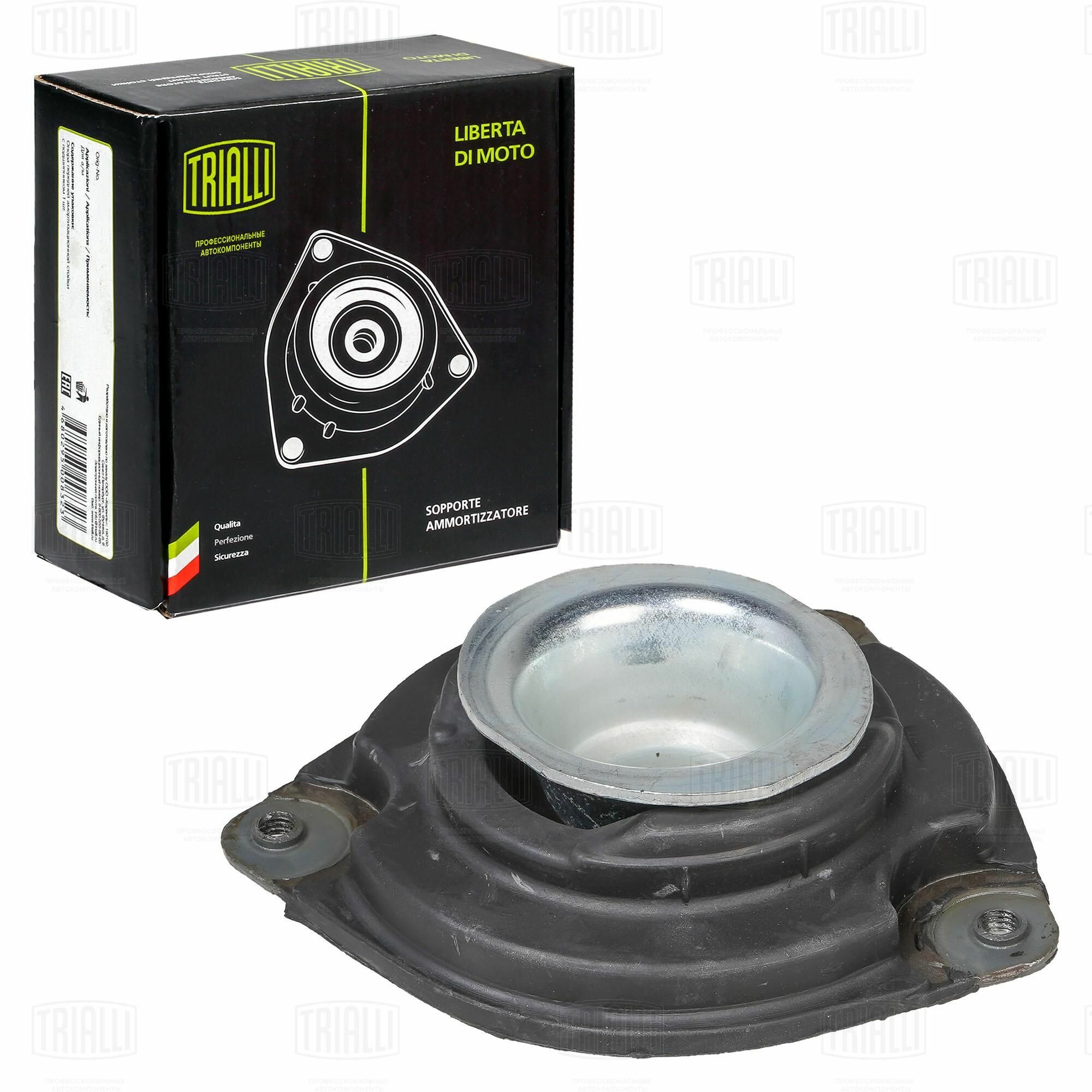 Опора стойки амортизатора NISSAN NOTE 06- TIIDA 04- переднего без подш правая (Trialli) SA1466