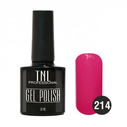 TNL Professional Цветной Гель-лак № 214 - шарлах (10 мл.)
