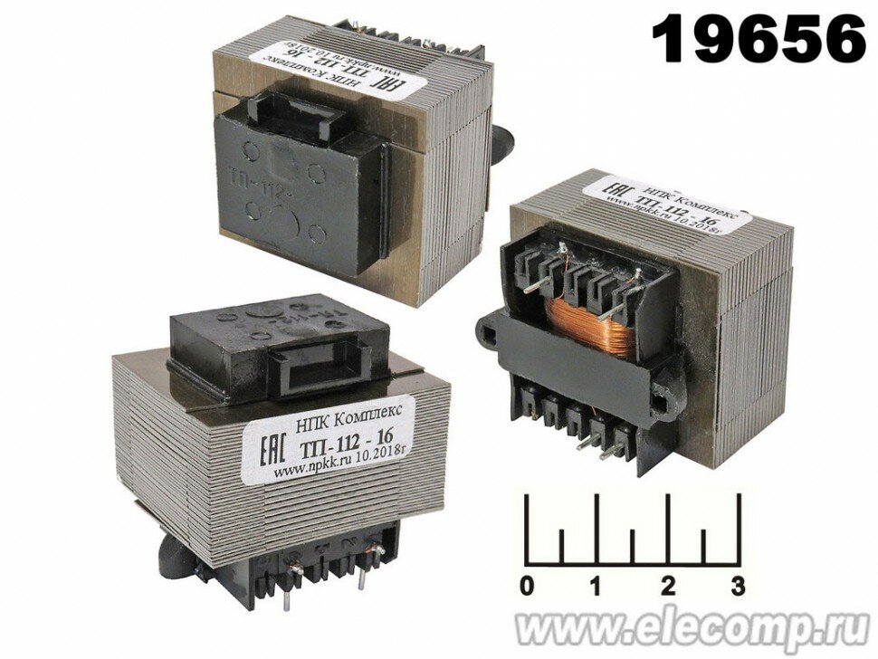 Трансформатор 23.6V 0.30A ТП112-16 (аналог)