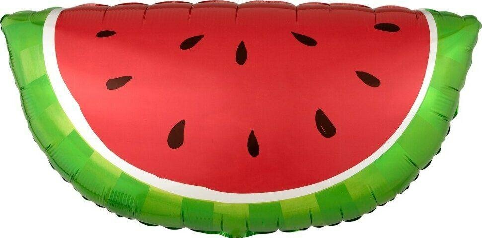 Шар (26'/66 см) Фигура, Долька арбуза, 1 шт.