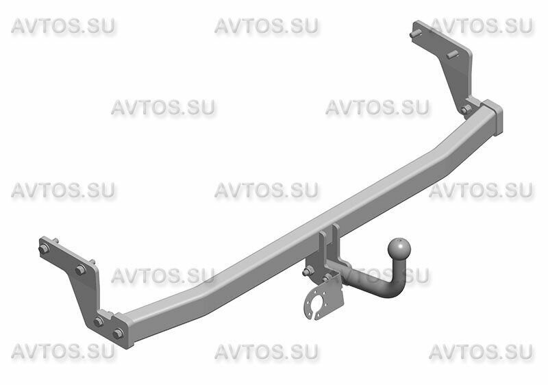 Фаркоп для Hyundai Solaris II 2017- (без электрики) (паспорт и сертификат) AvtoS. HY30