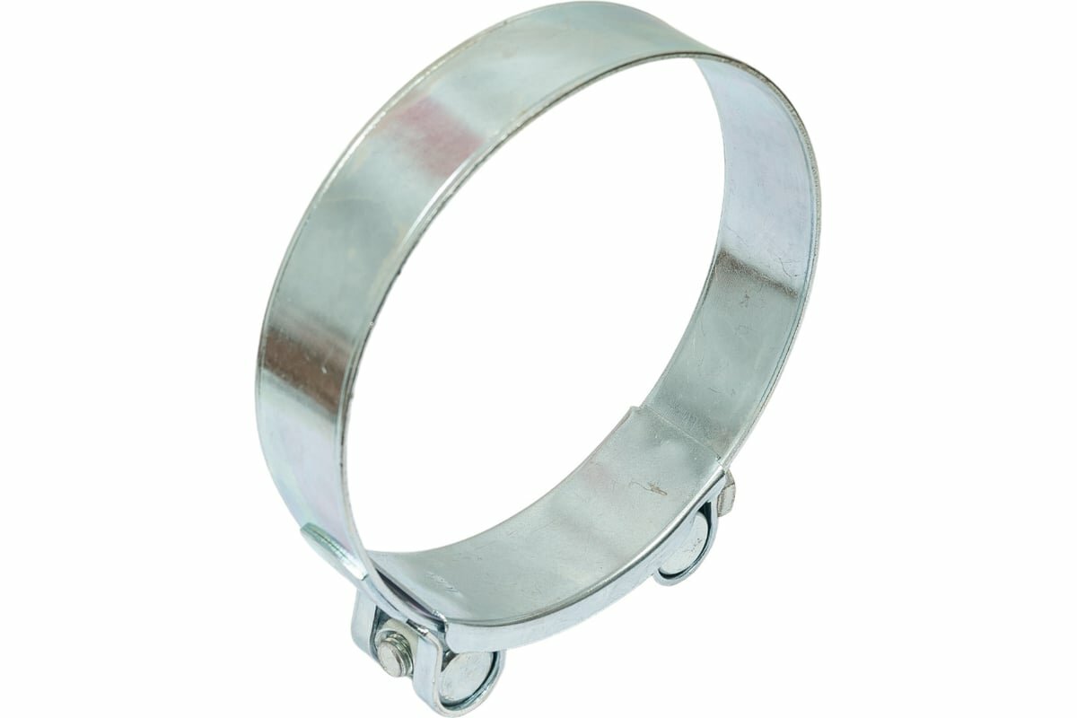 Nord-Yada силовой хомут Ø98-103 мм, шир. 24 мм, т. 1,5 мм, болт М8х75, оцинк. сталь 906004