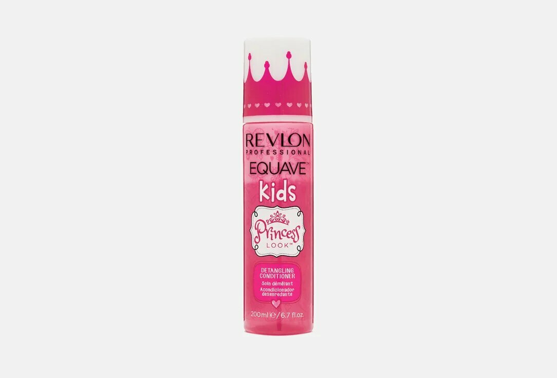 Несмываемый спрей-кондиционер для волос Revlon Professional EQUAVE KIDS PRINCESS с блестками, 200 мл