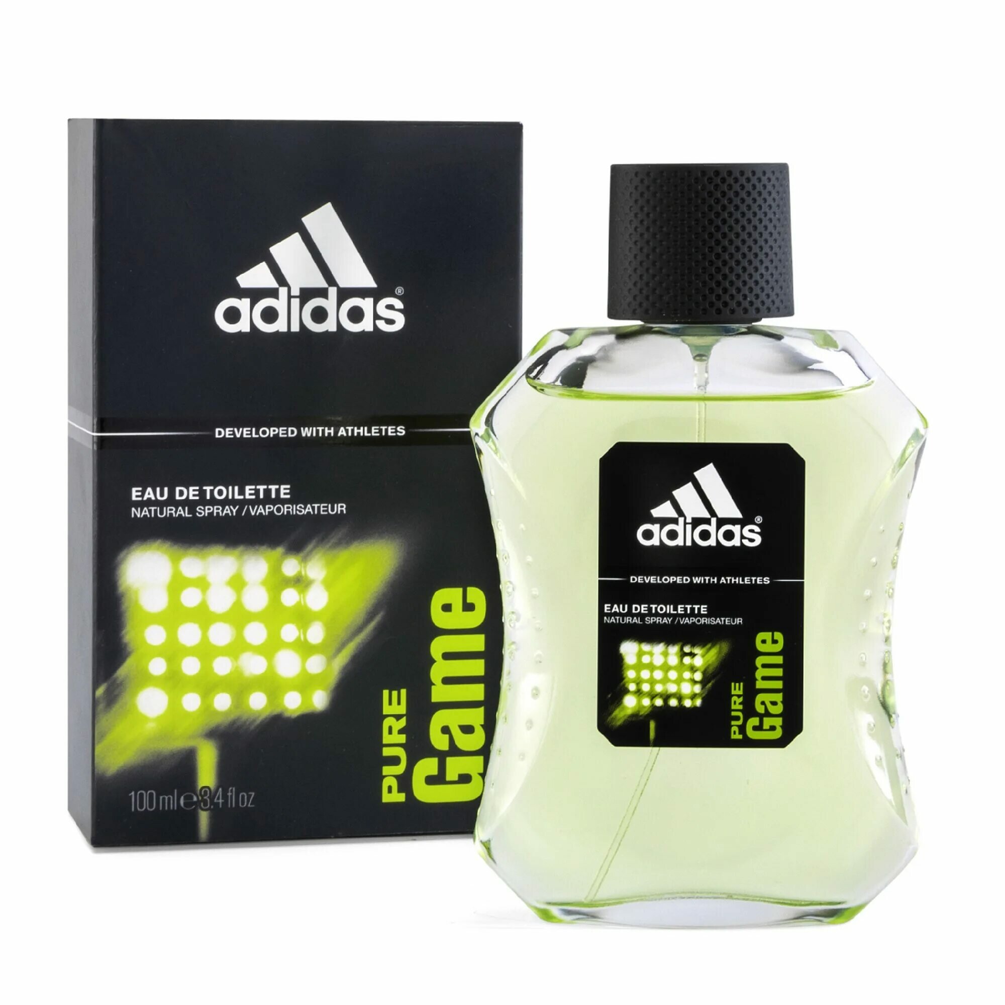 Туалетная вода Adidas " Pure Game Eau de Toilette " — для мужчин, 100 мл