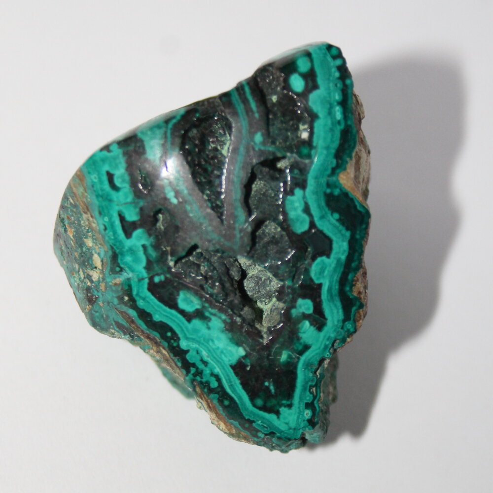 Тагилит, псевдомалахит коллекционный минерал "True Stones"