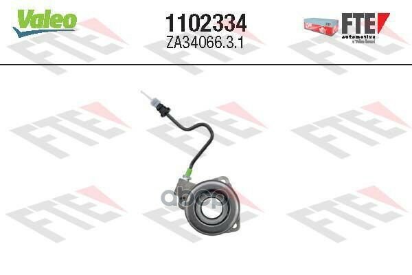 Выжимной узел сцепления OPEL Antara, CHEVROLET Captiva 2.4, (10>) FTE Automotive арт. 1102334