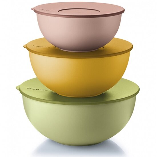 Набор контейнеров Guzzini для хранения продуктов Everywhere Bio, 3 шт.