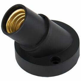 Ecola патрон накладной наклонный E14 Черный AB4SNBEAY