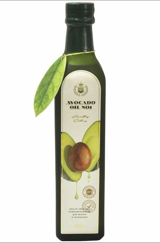 Масло авокадо натуральное рафинированное, ст/бутылка, 500 мл