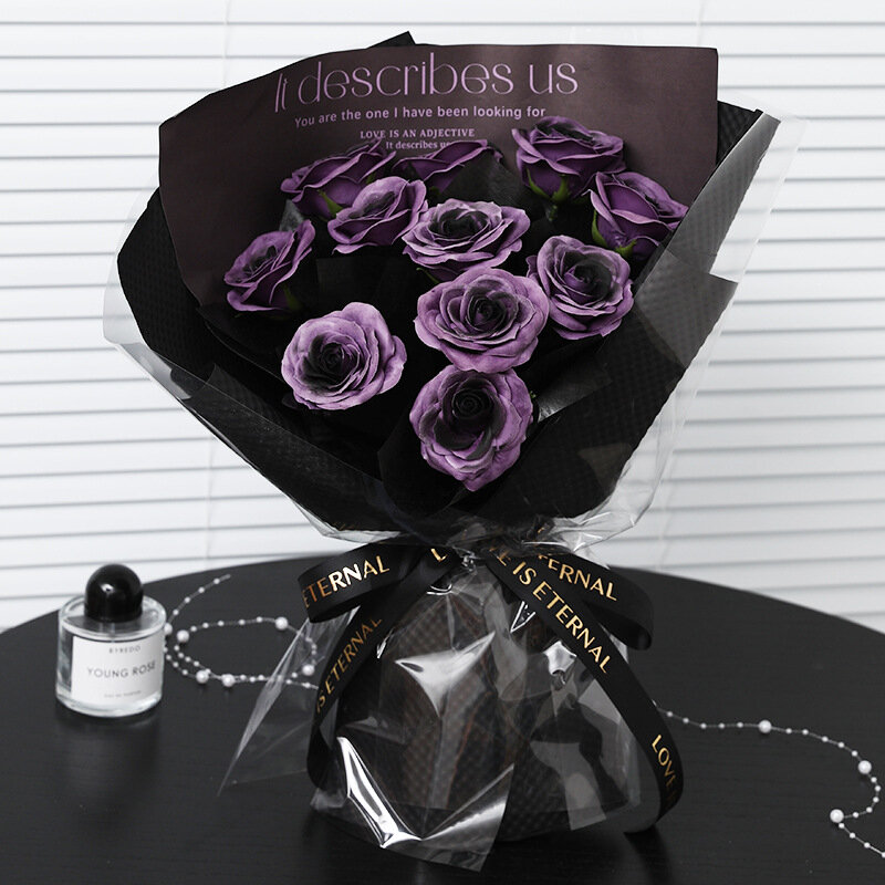 Букет "Танабата", имитация мыла, ручная работа, 11 цветов