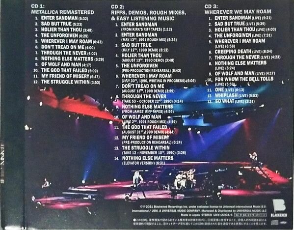 Диск Metallica - Metallica (3 CD) — фото 1