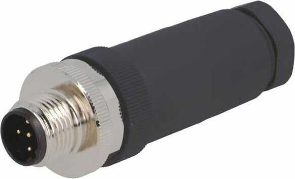 Вилка TE Connectivity T4111402051-000 Вилка M12 PIN: 5 "папа" код B-Profibus на провод IP67 прямой 1шт