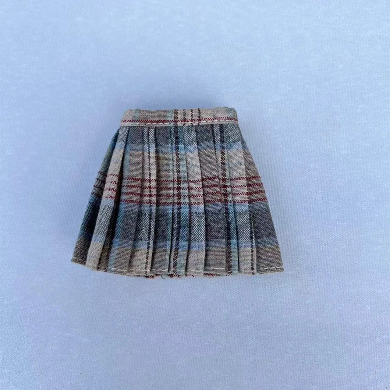 Плиссированная юбка для куклы Blythe Azone Коричневый, 11