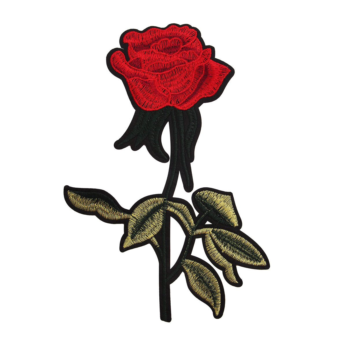 Термоаппликация на одежду Арт Узор 'Роза', 23*15,5 см, 3020548, 5 шт