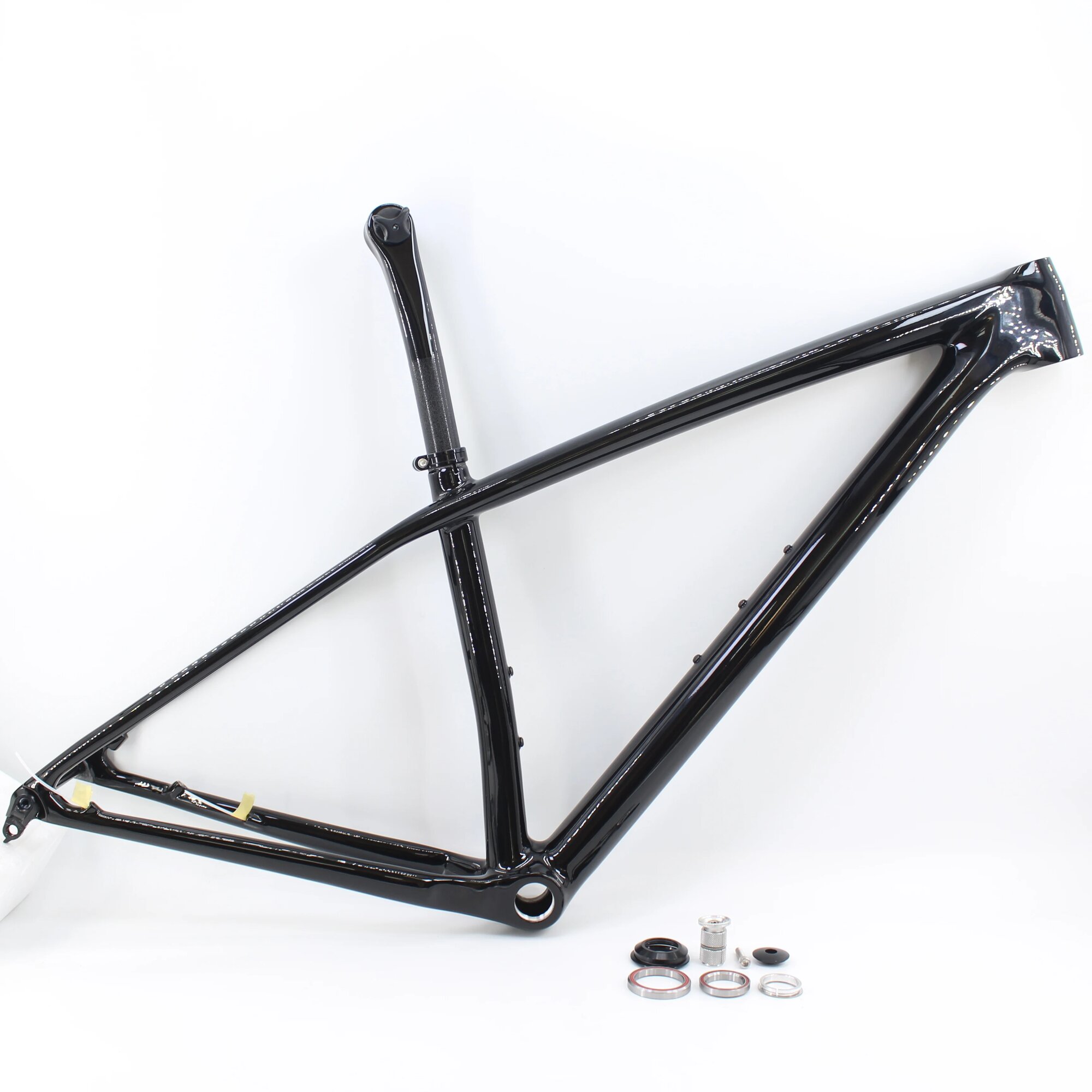 Рама горного велосипеда UD T800 карбон 29er 15/17/19 дюймов Черный, 29er M size, full black gloss