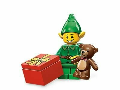 Конструктор LEGO Minifigures 71002 Series 11 Праздничный эльф / Holiday Elf (col11-7)