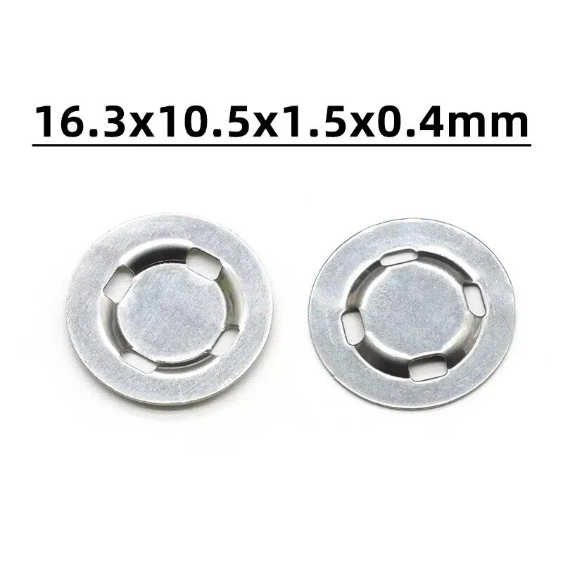 Крышка для точечной сварки 18650, 16.3x10.5x1.5x0.4mm, 10 шт