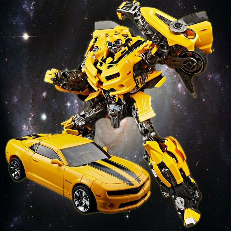 Qin Babei 28cm Alloy Large Bumblebee Transformers Autobot Toy for Boys, Children's Holiday And Birthday Gift