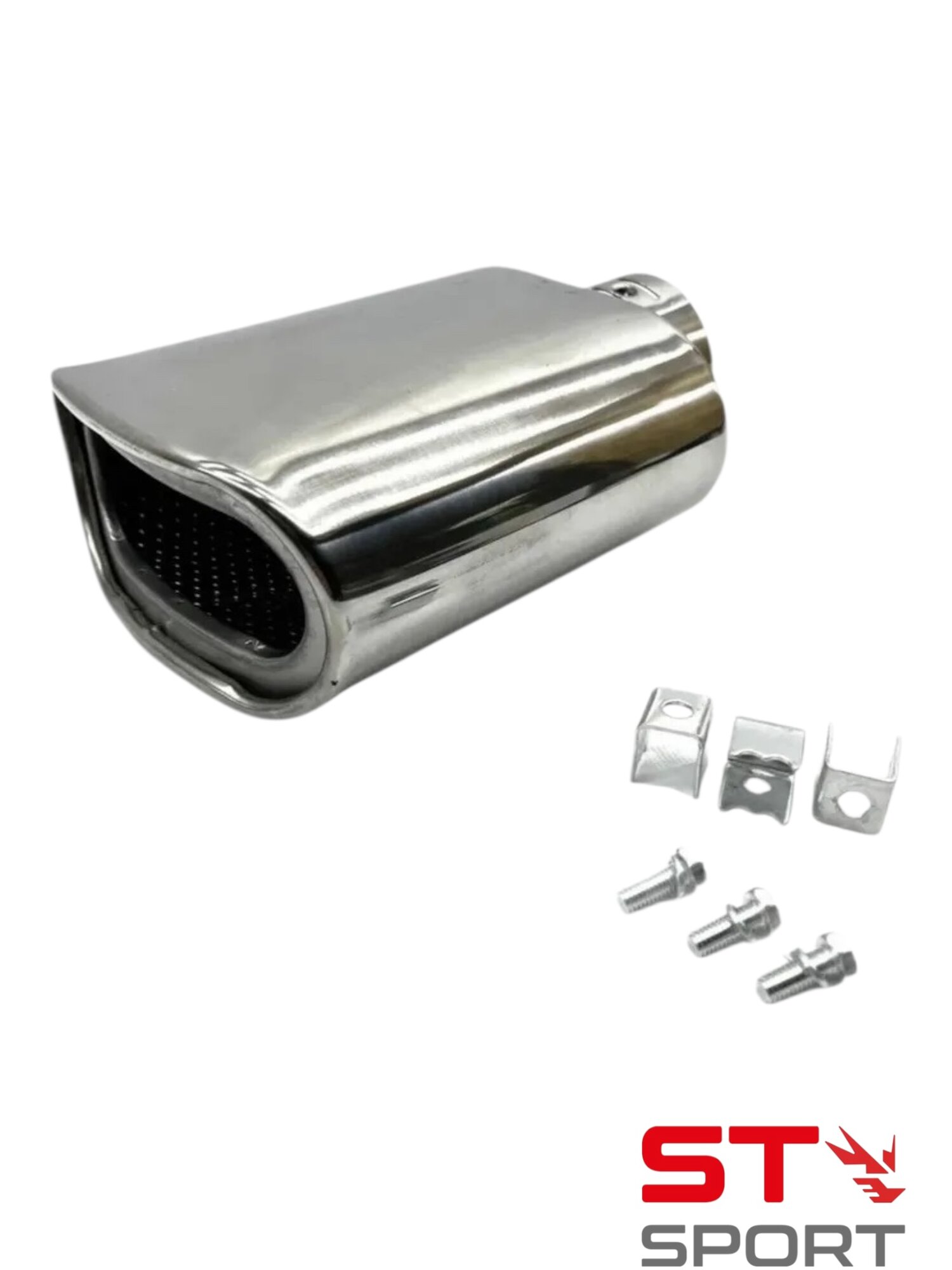 Насадка ST-Sport на глушитель, универсальная, овальная ф 60мм