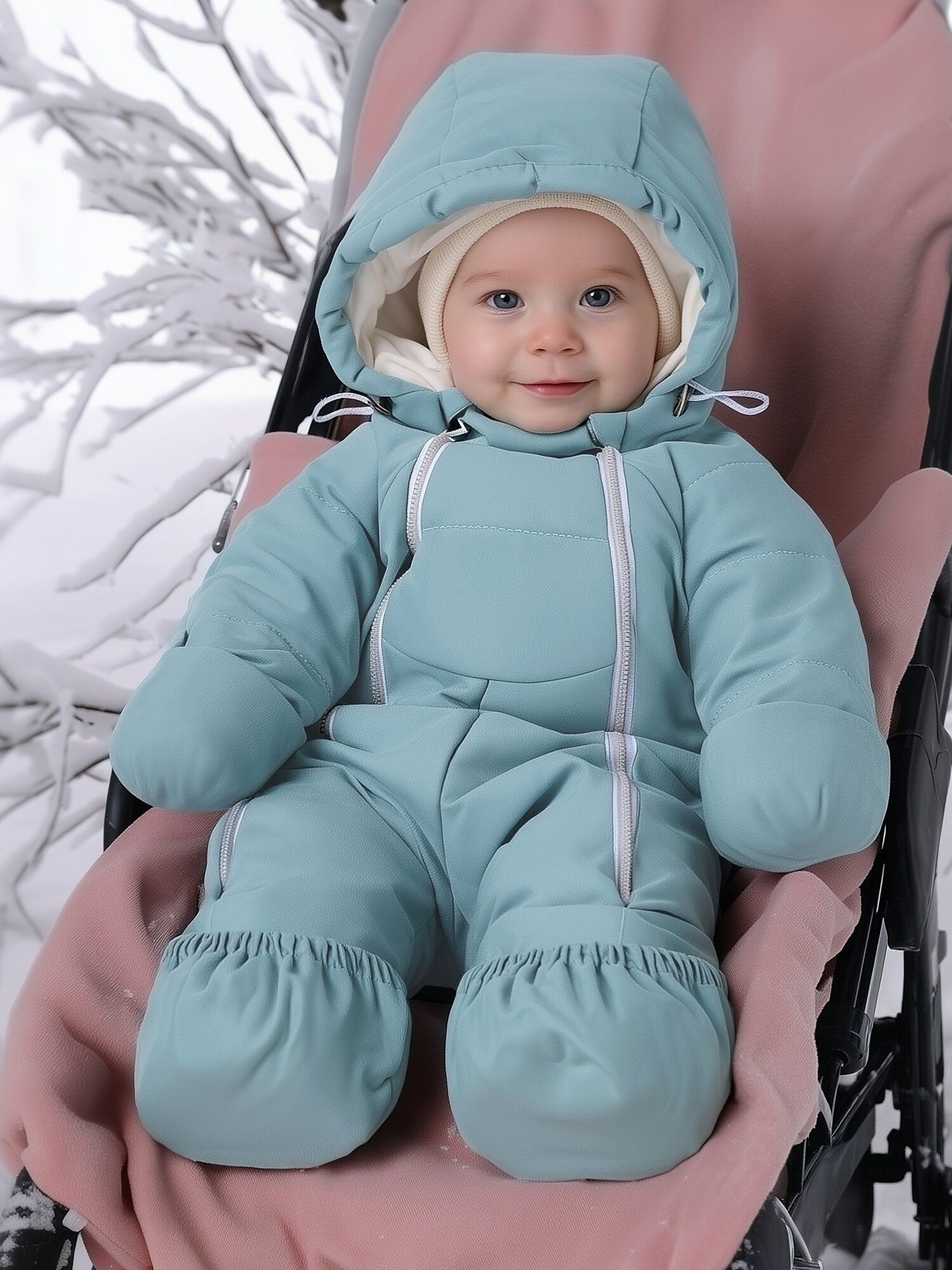 Комбинезон утеплённый