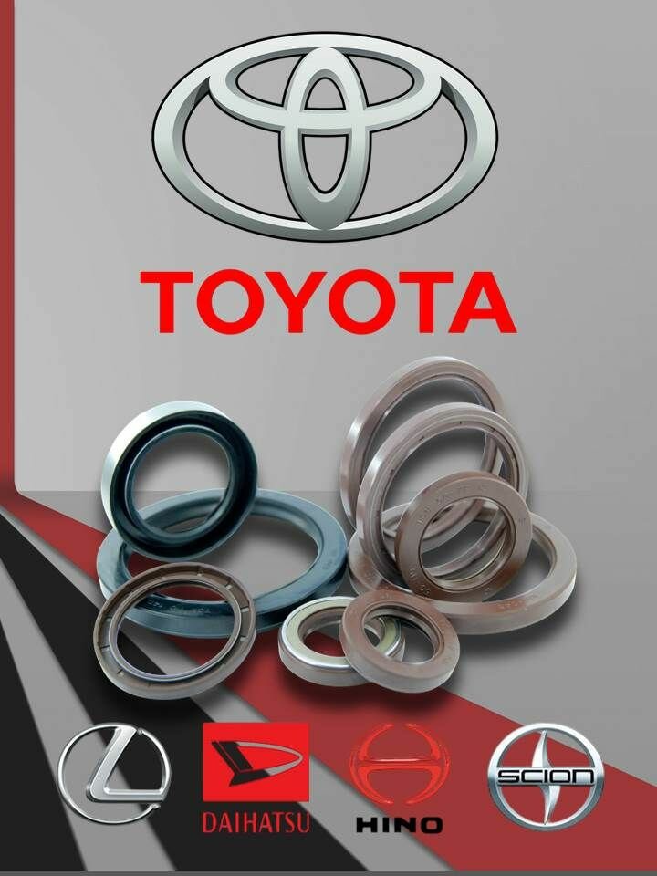 Сальник коленвала переднийи Oem 90311-38084; Toyota Allion AZT240; Двигатель 1AZ-FSE