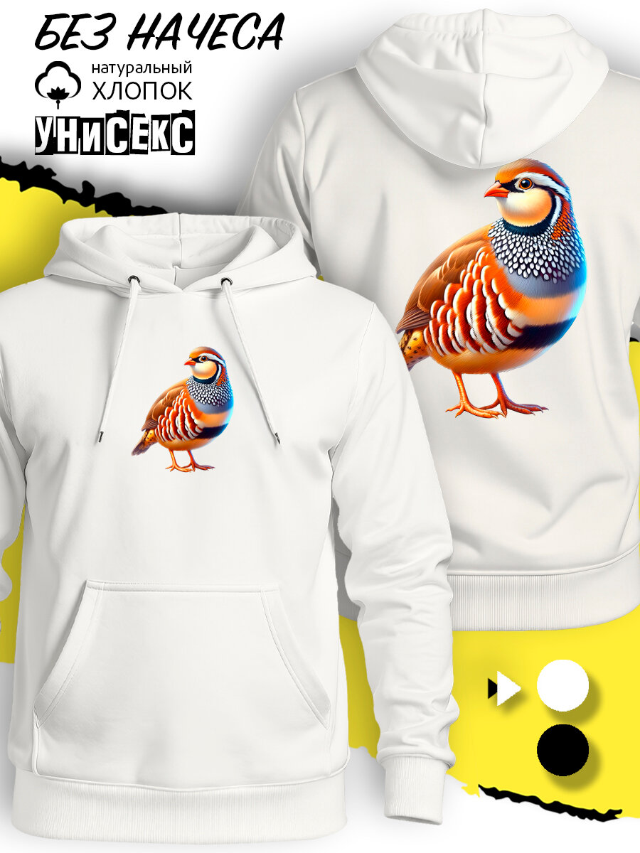 Худи SMAIL-P Толстовка свитшот с куропаткой