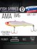 Воблер "Ама" Fish Games виб для ловли хищной рыбы, длина 75мм, 20г